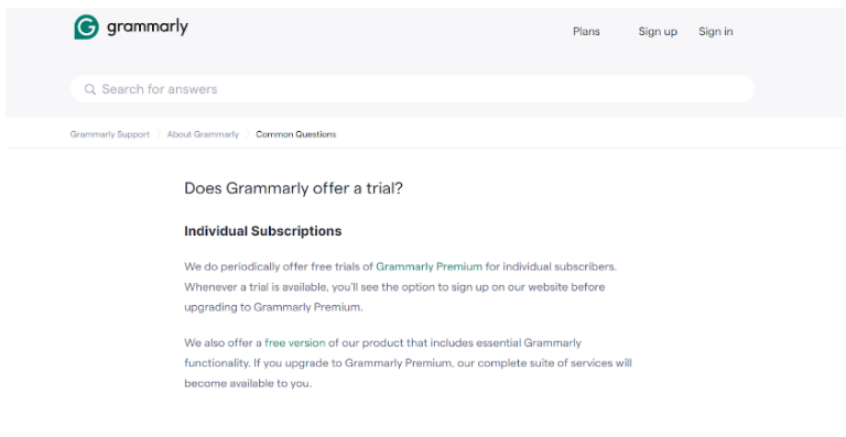Grammarly Free Trial 2025 — 7-day Access (Pro)