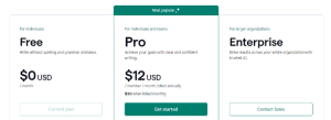 Grammarly Pricing (2025) – Pro Plan Starts At $12/Month